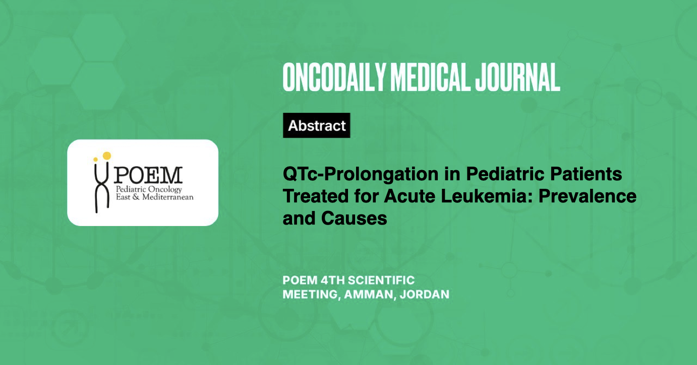 QTc-Prolongation in Pediatric Patients Treated for Acute Leukemia ...