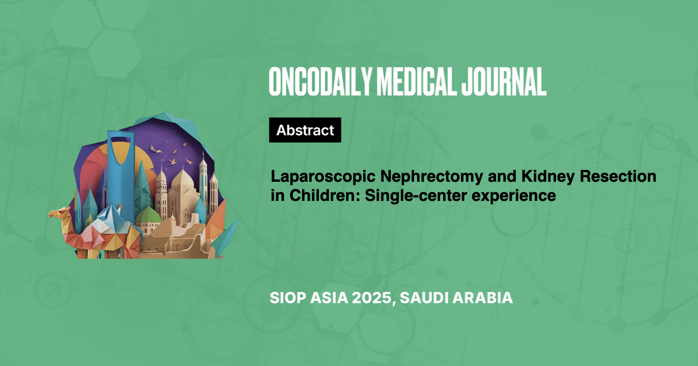 Laparoscopic Nephrectomy and Kidney Resection in Children: Single ...